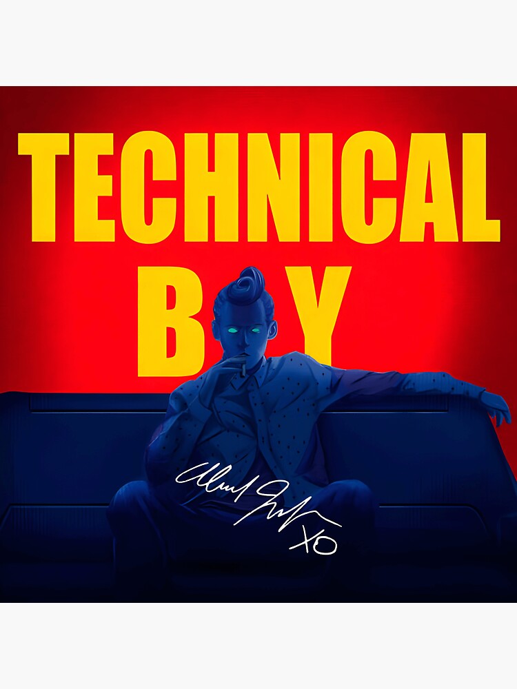 "Technical boy" Sticker for Sale by KatheriHarris | Redbubble