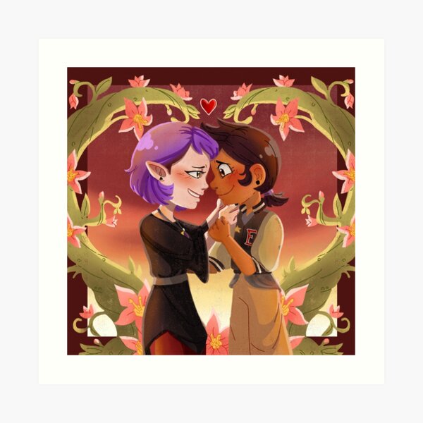 "TOH the owl house lumity luz amity" Art Print for Sale by vihagata ...