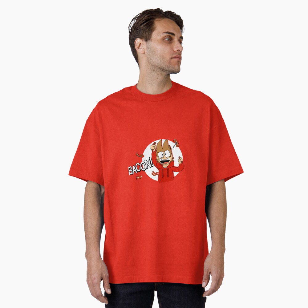 "Eddsworld - Legacy Tord Bacon Shirt (fixed size)" Sticker for Sale by ...