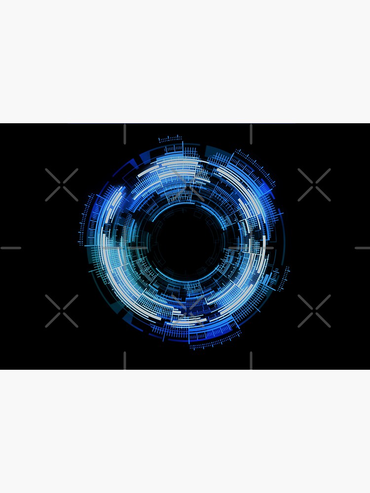 "Blue Source Portal Opener" Sticker for Sale by CoolDesign2000 | Redbubble