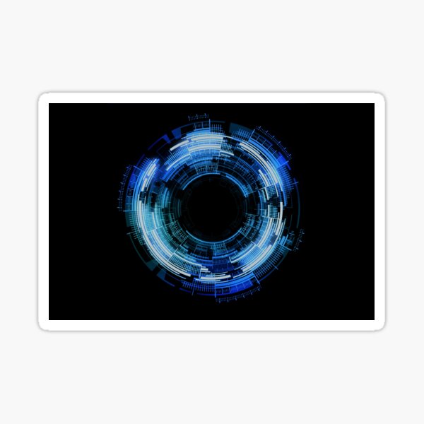"Blue Source Portal Opener" Sticker for Sale by CoolDesign2000 | Redbubble