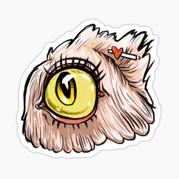 "Edwina the Cyclops Dog" Sticker for Sale by coriredford | Redbubble