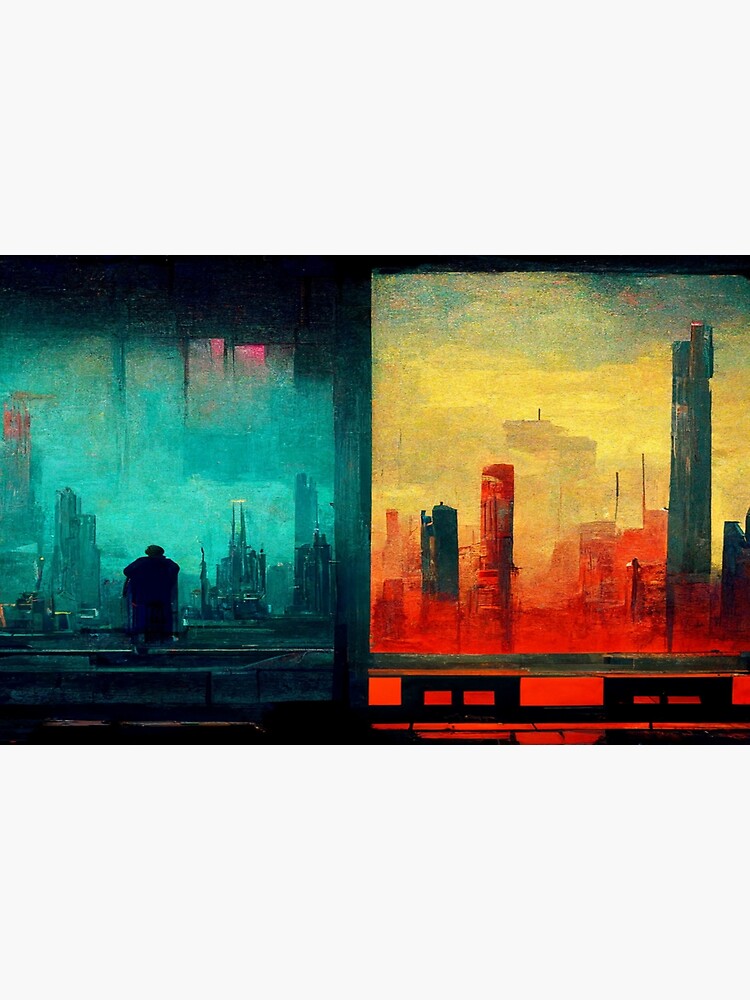 "Mark Rothko inspired - Duality of Future Society " Poster for Sale by ...