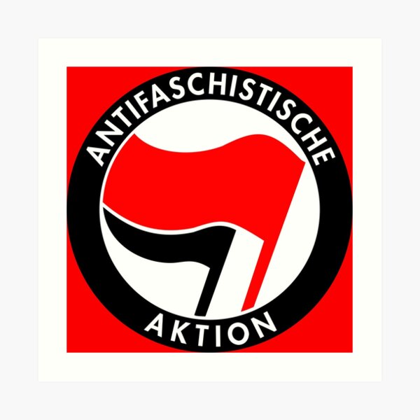Kunstdrucke: Antifaschistische Aktion | Redbubble