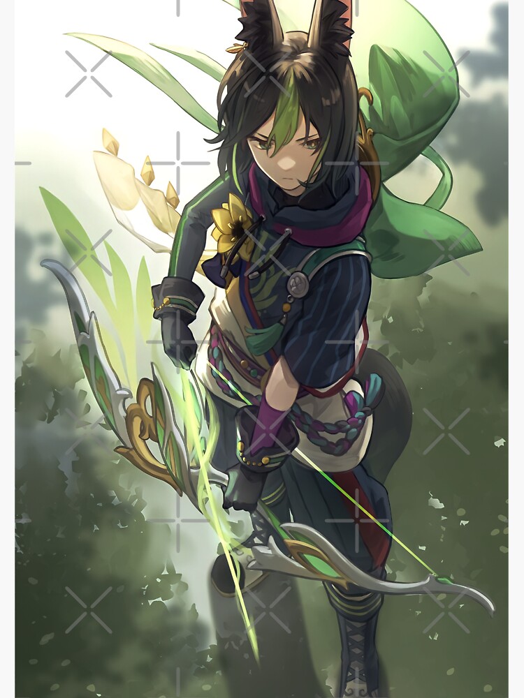 "Tighnari Genshin Impact" Sticker for Sale by Devano06 | Redbubble