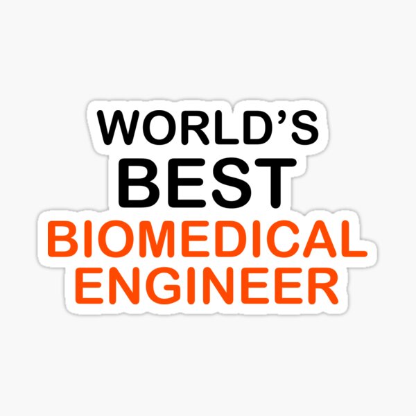 "Witty Biomedical Engineering Biomed" Sticker for Sale by NestaReign ...
