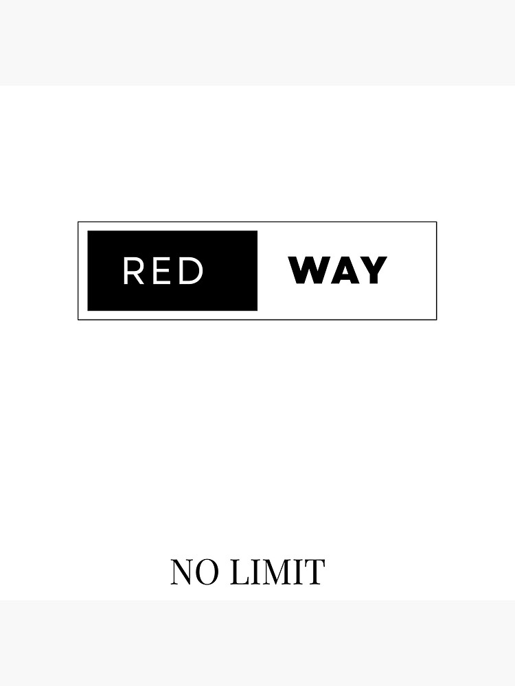 "Red Way" Sticker for Sale by Red-Way | Redbubble