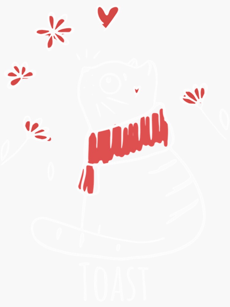 "Cat Flower Toast Funny Cat Flower Toast Gift For Cat Lovers76 ...