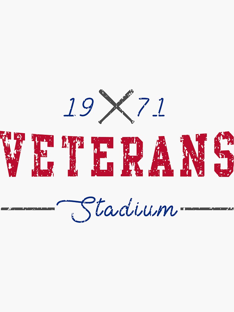 "Veterans Stadium" Sticker for Sale by HomePlateCreate | Redbubble