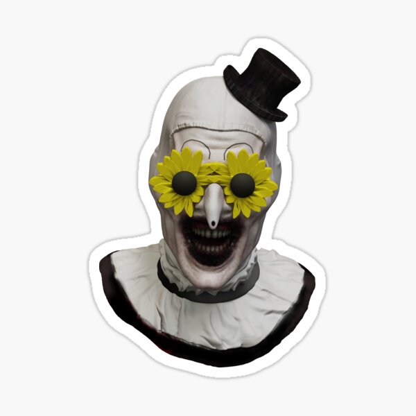"Art evil smile" Sticker for Sale by esk-pop-art | Redbubble