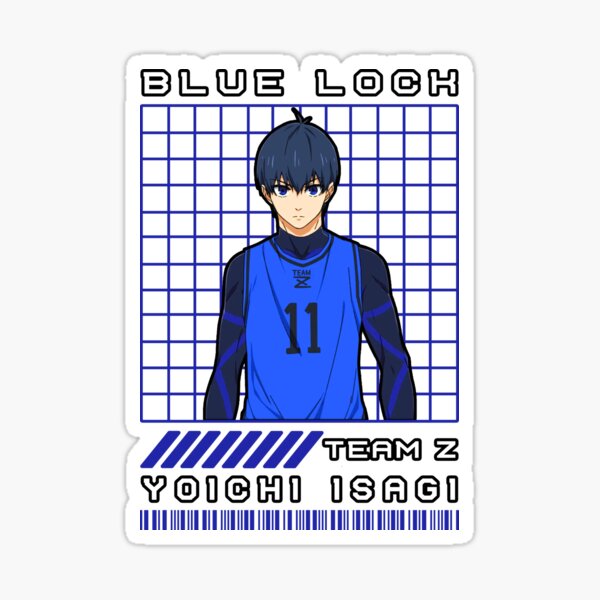 "YOICHI ISAGI - TEAM Z" Sticker for Sale by PeNge2000 | Redbubble