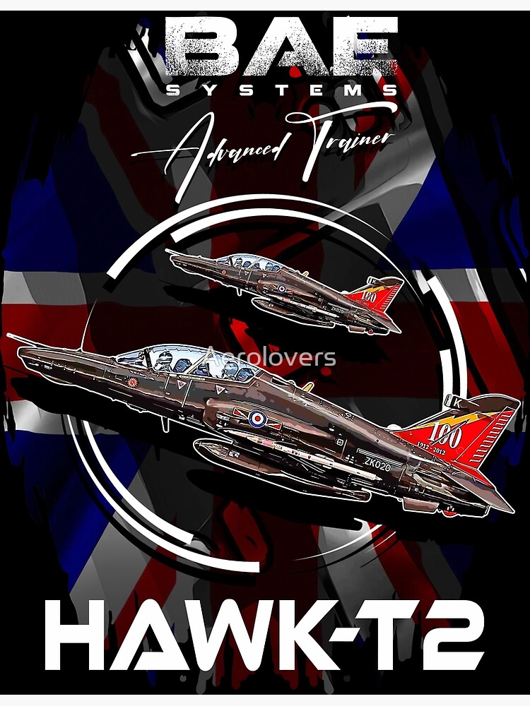 Lámina fotográfica «Avión de entrenamiento avanzado BAE Systems Hawk-T2 ...