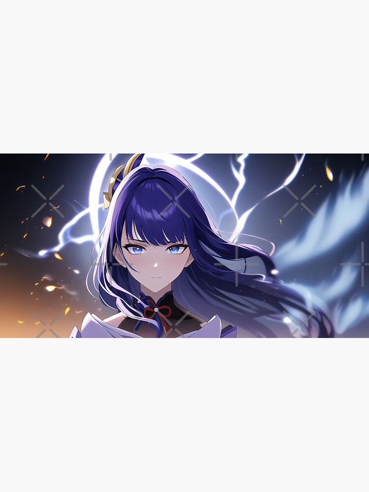 "Raiden Shogun Genshin Impact" Sticker for Sale by jieunanime | Redbubble