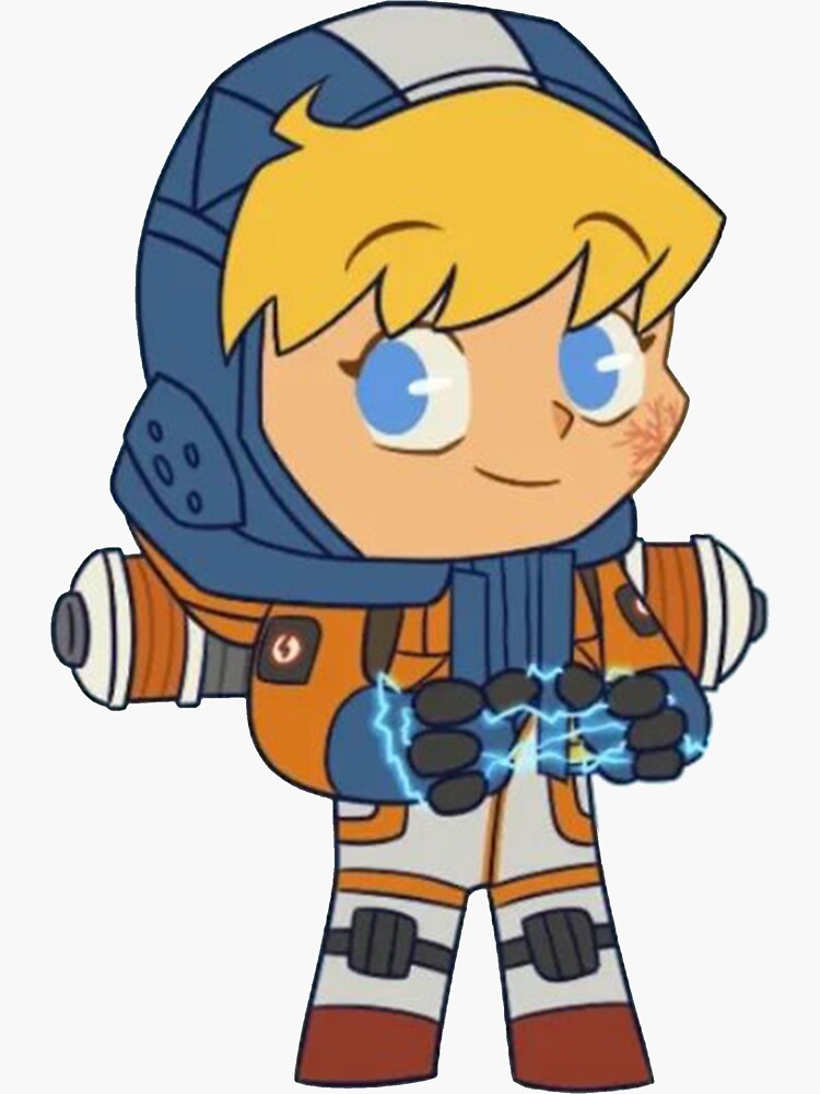 "Chibi Wattson | Apex Legends | Battle Royale" Sticker for Sale by ...