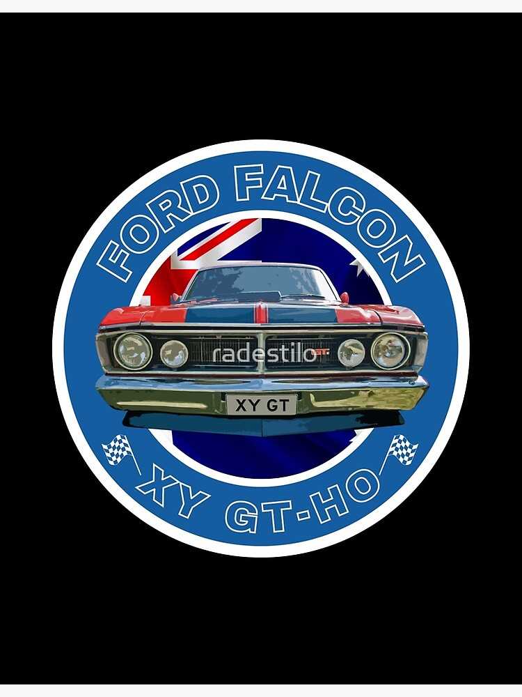 "Ford Falcon XY GT-HO Aussie Flag" Photographic Print for Sale by ...