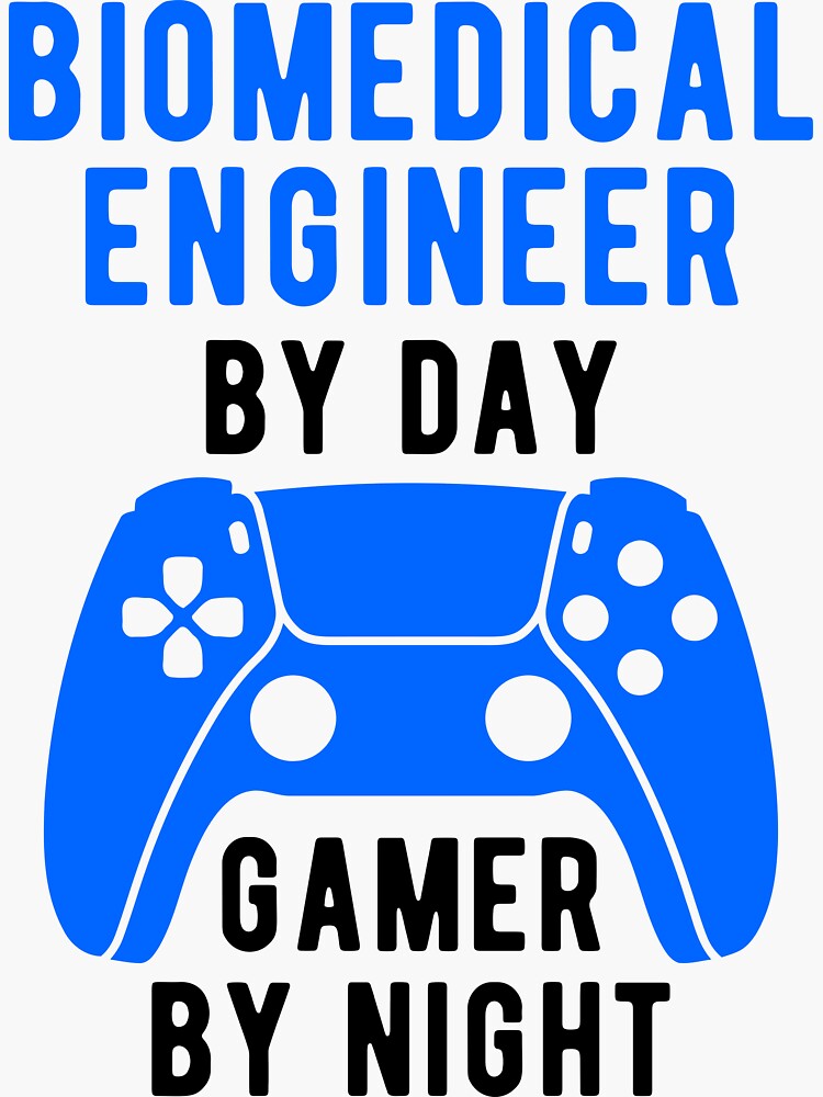 "Gaming Biomed Biomedical Engineering " Sticker for Sale by NestaReign ...