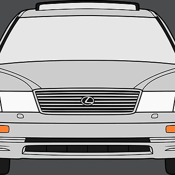 "Lexus LS400 XF20 1994-1997 silver color" Sticker for Sale by ...