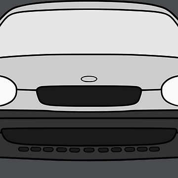 "T0yota Corolla E110 frog silver color" Sticker for Sale by EdimDesign ...