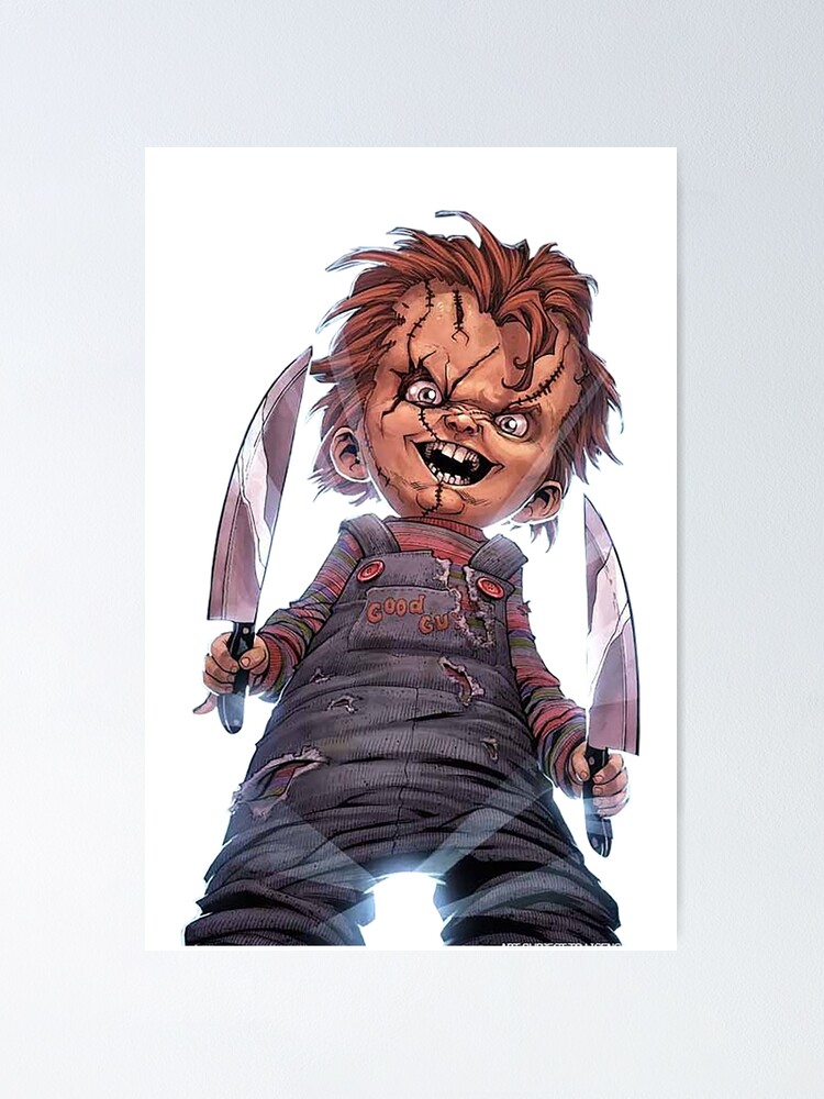 "Chucky" Poster for Sale by GeekGasmMerch | Redbubble