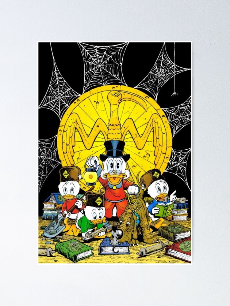"Scrooge McDuck" Poster for Sale by GEK-NERD | Redbubble