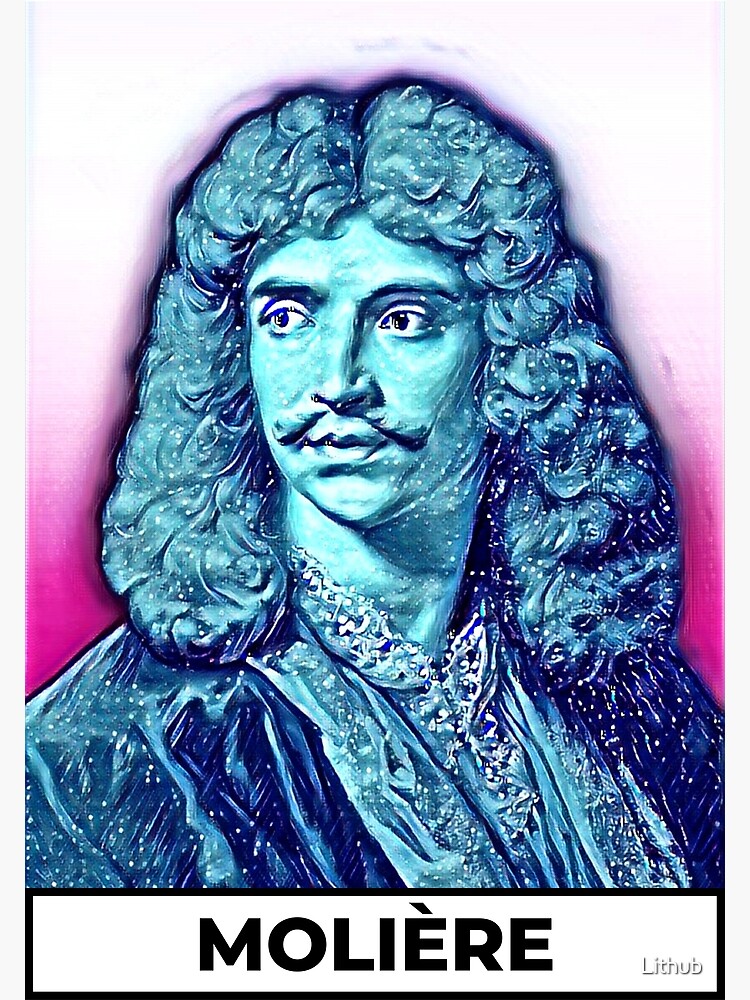"Molière Art | Molière Portrait | Molière Artwork " Art Print for Sale ...
