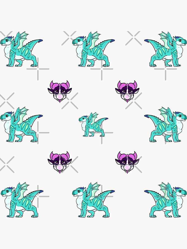 "derpy dragons, dragon hydroflask decal,cute baby dragon, dragon ...