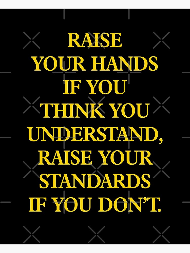 "Copy of Raise Your Hands" Poster for Sale by AtomicMalibu | Redbubble