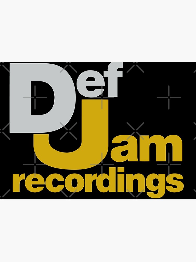 "Def Jam Recordings - Hip Hop Label" Poster for Sale by Stoba74 | Redbubble