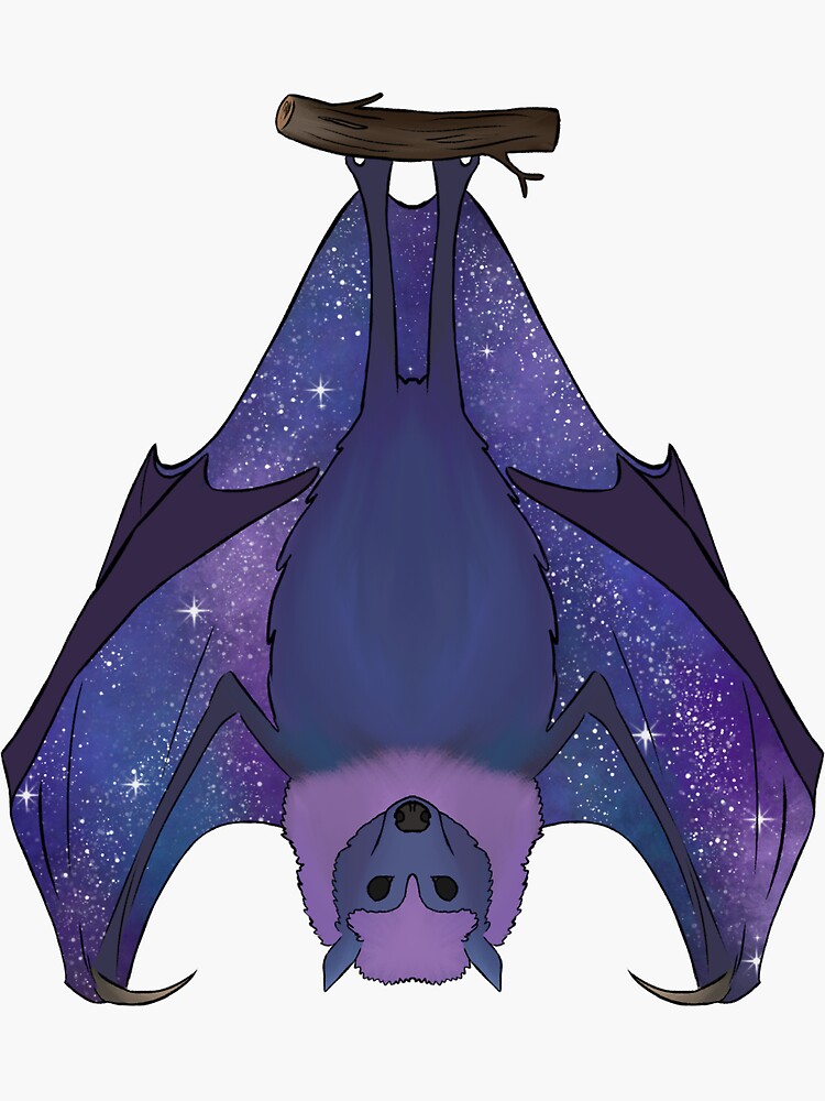 "Bat color" Sticker for Sale by Cre0n | Redbubble
