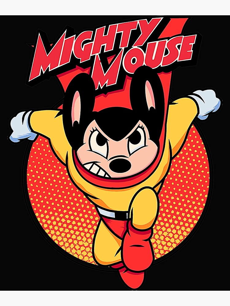 Póster «Ratón poderoso Héroe del ratón poderoso» de JanieMorrisd ...