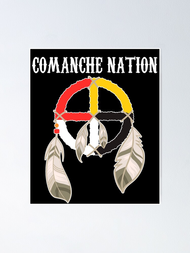 "Comanche People Native American Indian Medicine Wheel" Poster for Sale ...