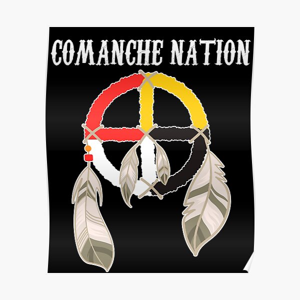 "Comanche People Native American Indian Medicine Wheel" Poster for Sale ...