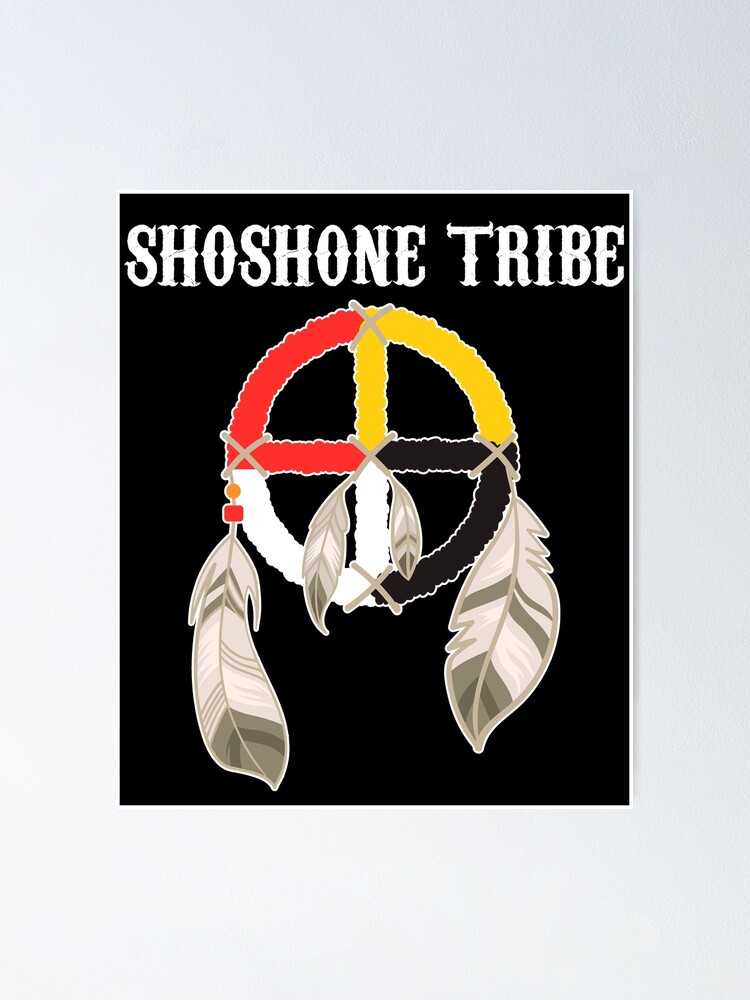 "Shoshone Tribe Native American Indian Medicine Wheel" Poster for Sale ...