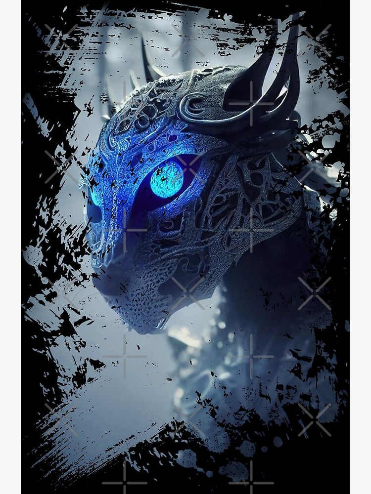 "mysterious hooded lynx ghost" Poster for Sale by mayza-shop | Redbubble
