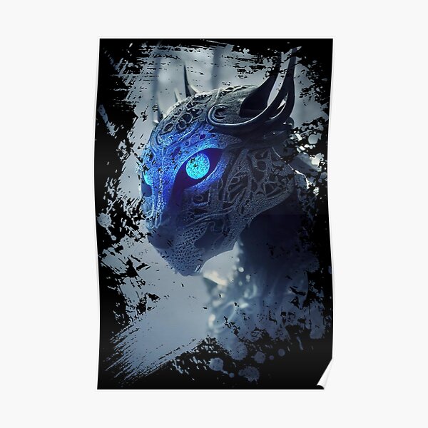 "mysterious hooded lynx ghost" Poster for Sale by mayza-shop | Redbubble