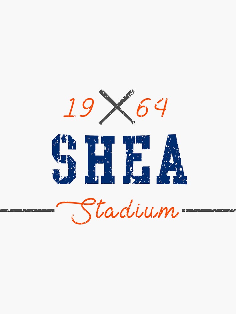 "Shea Stadium" Sticker for Sale by HomePlateCreate | Redbubble