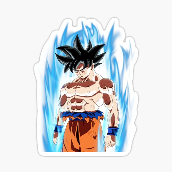 Goku Ultra Instinct Stickers | Redbubble