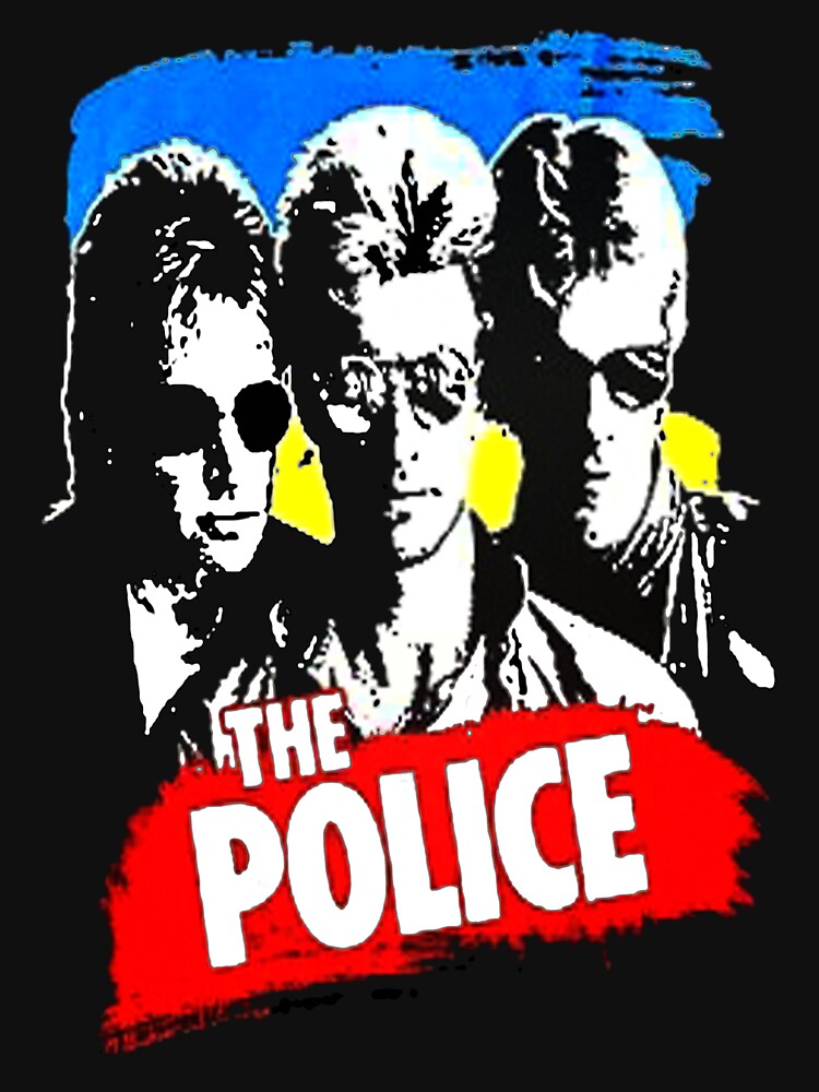 "the police synchronicity album new logo" T-shirt for Sale by ...