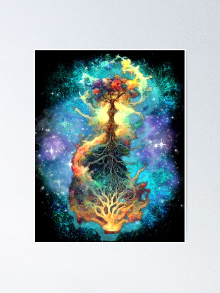 "celestial tree of life" Poster for Sale by TjsDesignsnMore | Redbubble