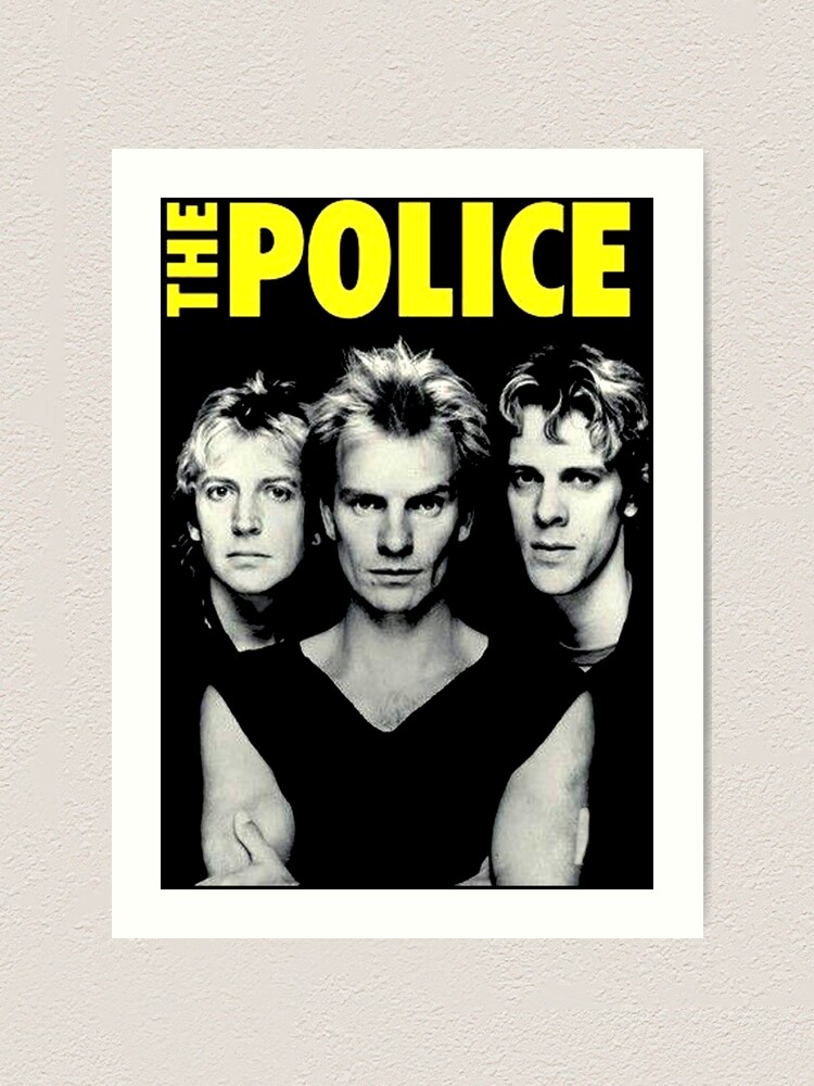 "the police synchronicity album new logo" Art Print for Sale by ...