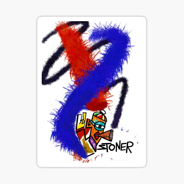 "STONER THE WAY OF THE SAMURAI" Sticker for Sale by VICTORIANEGRO10 ...