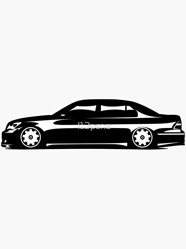 "VIP LS430 Side Artwork" Sticker for Sale by l13psna | Redbubble