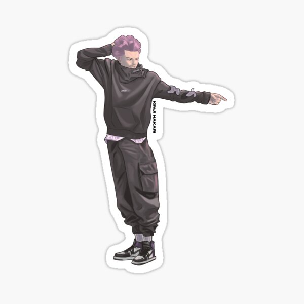 "Jujutsu Kaisen - Kinji Hakari" Sticker for Sale by Ronscar | Redbubble