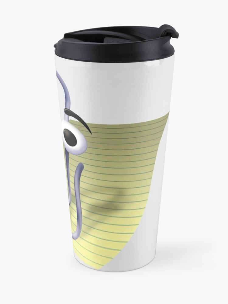"Clippy | Office Assistant" Travel Coffee Mug for Sale by Allampanato ...