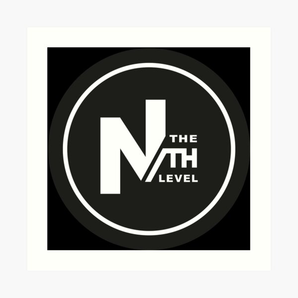 "The Nth Level Logo " Art Print for Sale by The-Nth-Level | Redbubble