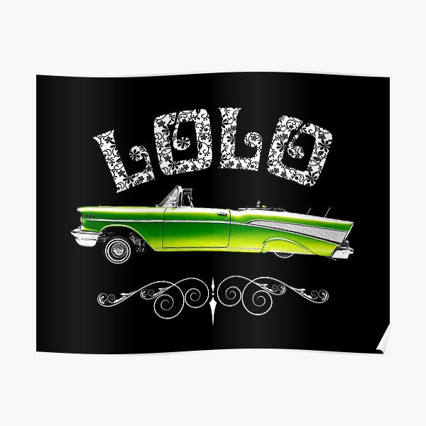 "Auto Series LoLo" Poster for Sale by allovervintage | Redbubble