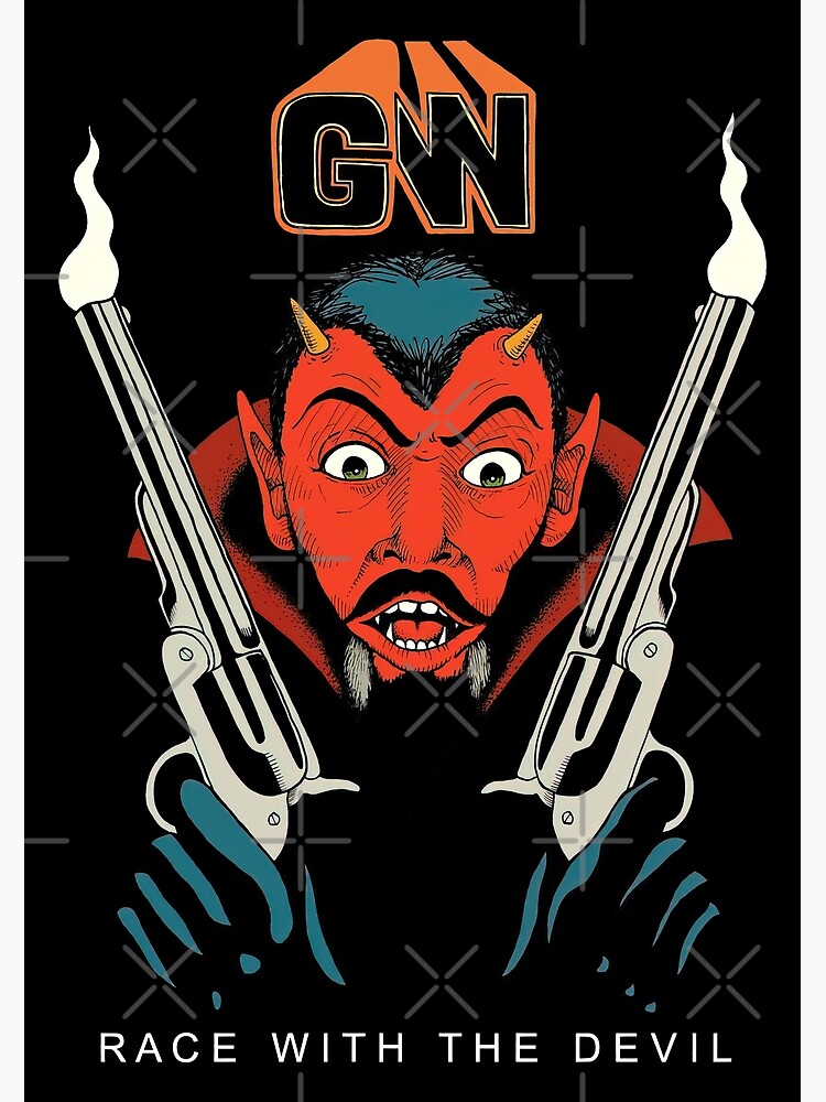 "the devil with double barrel" Poster for Sale by Mosume1986 | Redbubble