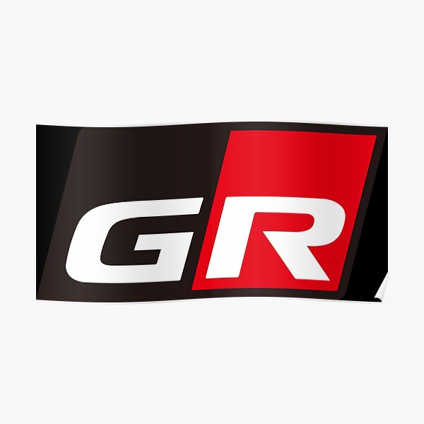 "GR Gazoo Racing" Poster for Sale by IssKa | Redbubble