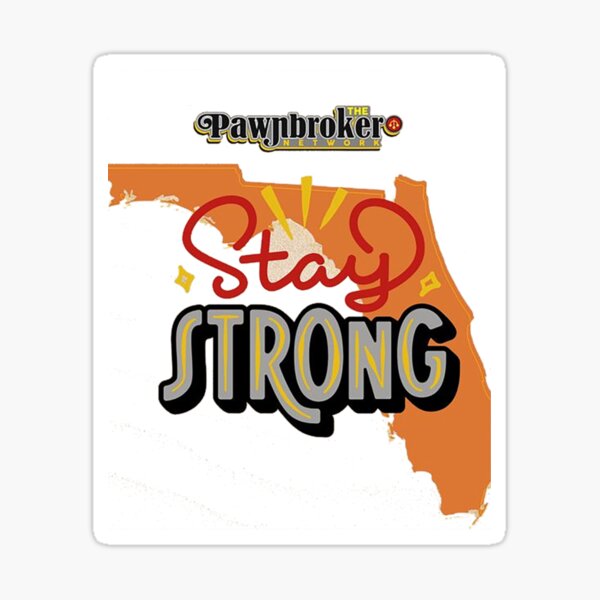 "Florida Stay Strong " Sticker for Sale by Kendaljayld | Redbubble