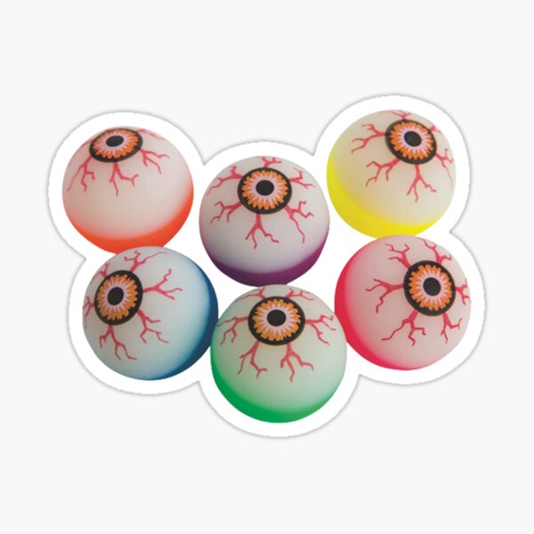"Eyeball" Sticker for Sale by bipolarlofts | Redbubble